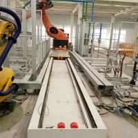 China GBS-01-W3000 Robot 7th Axis Linear Track Ground Rail for Industrial Robot Welding Handling Loading Unloading Automation for sale