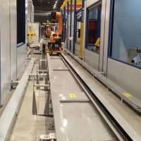 China GBS-01-W1500 Robotic 7th Axis Ground Rail 1500kg Payload Linear Track for Industrial Robot Palletizing Handling Welding for sale