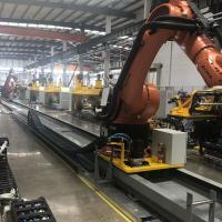 China 500kg Payload 7th Axis Robot Ground Rail GBS-01-W500 for KUKA FANUC for sale