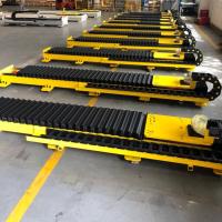China High Precision Heavy Duty Robot 7th Axis Linear Guide Rail China Factory Custom Robot Ground Rail for Welding Palletizing for sale