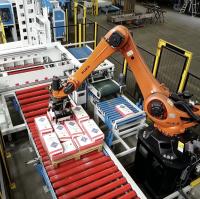 China KUKA KR140 R3200-2 PA Five Axis Palletizing Robot for Carton and Bag Lines for sale