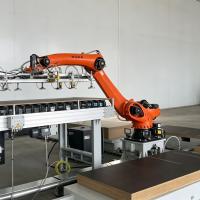 China KUKA KR140 R3200-2 PA 5Axis Robotic Arm Sheet Palletizing Workstation Metal Suction for sale