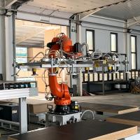 China KUKA KR140 R3200-2 PA 5Axis Robotic Arm Sheet Palletizing Workstation Metal Suction for sale