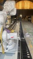 China Industrial Robot Track Seventh Axis 16m Long 0.8m Wide Testing Steel Pipe Steel for sale