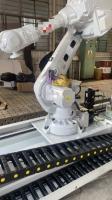China Industrial Robot Track Seventh Axis 16m Long 0.8m Wide Testing Steel Pipe Steel for sale