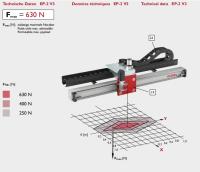 China Robot External Modular Gudel 1-Axis Linear Axis EP2 V3 Load 630kg Cuistomized Length for sale
