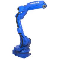 China Yaskawa Motoman-Gp25 Industrial Robot 25kg 1730mm with Customized Gripper and Safety Fence for CNC Machine Loading Unloading for sale