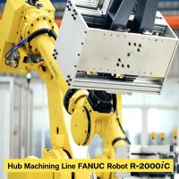 China Fanuc R-2000iC/210F Reach 2655mm 6 Axis Industrial Robotic Arm Wheel Hub Handling for sale