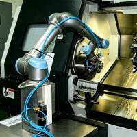 China 6 Axis Collaboration Robot UR18g-950 0.05mm Repeatability Cobot Arm for CNC Machine Tending Automation for sale