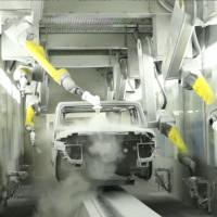 China FANUC Spray Painting Robot 6 Axis Robotic Automatic Arm Car Painting Robot with Protect Waterproof Dress Pack for sale