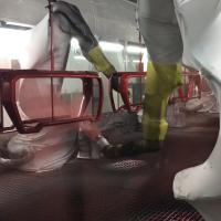China FANUC Spray Painting Robot 6 Axis Robotic Automatic Arm Car Painting Robot with Protect Waterproof Dress Pack for sale