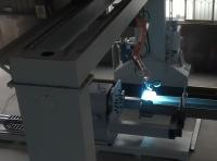 China Intelligent Programming Free Welding Robot SA10/2000h 10kg 2000mm Bochu Fsweld3800 BCW600P Support 3D Import & Reverse Modeling for sale