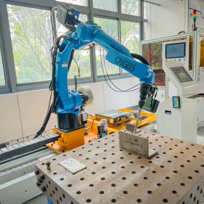 China CNGBS Teaching Free 6 Axis Welding Robot Arm Workstation izable Automatic Robotic for sale
