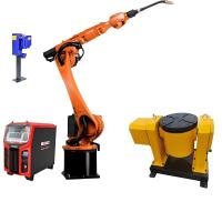 China KUKA KR16 R2010-2 6 Axis Industrial Robot with Positioner Power Source 16kg Payload IP67 Rated Automatic Arc Welding Workstation for sale