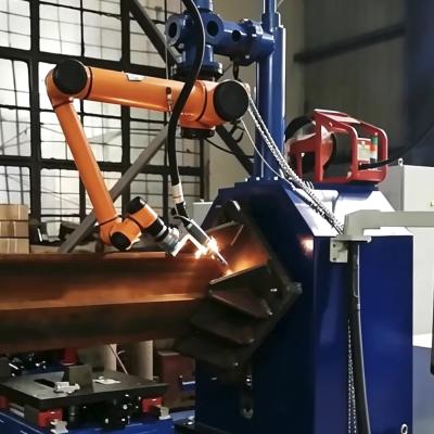 China Shipbuilding I-beam Welding Robot Torch 16kg Payload 967.5mm Reach 6-Axis Cobot for sale