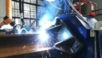 China Shipbuilding I-beam Welding Robot Torch 16kg Payload 967.5mm Reach 6-Axis Cobot for sale