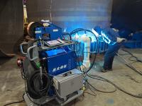 China Compact 6KG 12KG Robotic Welding Workstation 0.03mm Repeatability Modular Design for sale