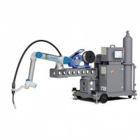 China China Collaborative Robot Trolley-Type Welding Cell CNGBSWC18 Robot 18kg 1800mm with Magnetic Base for Steel Structure Welding for sale