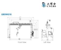 China Maximum Span of 4m In-Situ Welding of Large & Heavy Workpieces 6 Axis Cobot Robot for sale