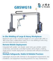 China Maximum Span of 4m In-Situ Welding of Large & Heavy Workpieces 6 Axis Cobot Robot for sale