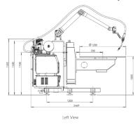 China Deeply Integrated Design L-type Dual-axis Positioner with 500kg Load Capacity for sale
