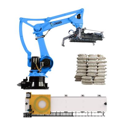China GBS50-K2220 4 Axis Palletizing Industrial Robot Arm 50kg Payload Beverage Food for sale