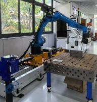 China Low Price High Precision Laser Welding Robot DressPack Welding Positioner GBS 10kg 1650mm Robot for sale