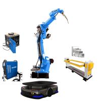 China Low Price High Precision Laser Welding Robot DressPack Welding Positioner GBS 10kg 1650mm Robot for sale