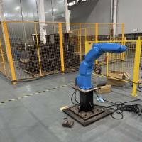 China 6 Axis Industrial Robotic Arm CNGBS GBS6-C1200 With Robot Gripper for Cup for sale