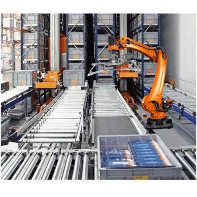 China Pharmaceutical Intelligent Warehouse Logistics Visual Navigation AGV Palletizing for sale