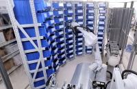China Pharmaceutical Intelligent Warehouse Logistics Visual Navigation AGV Palletizing for sale