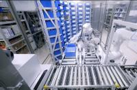 China Pharmaceutical Intelligent Warehouse Logistics Visual Navigation AGV Palletizing for sale