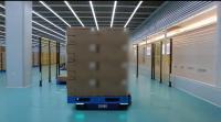China Pharmaceutical Intelligent Warehouse Logistics Visual Navigation AGV Palletizing for sale