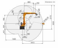 China KR 20 R1810-2F Welding Robot for Machine Tending and Assembly for sale