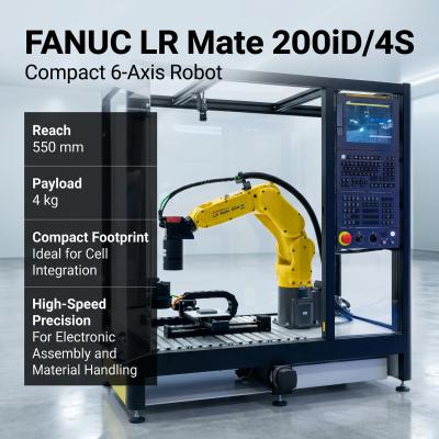 China LR Mate 200iD/4S Mini Robot for Electronics Material Handling for sale