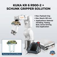 China KR 6 R900-2 Robot with Schunk Gripper for CNC Machine Tending for sale