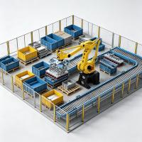 China FANUC M-710iC Palletizing Arm for Food and Steel Material Transfer for sale