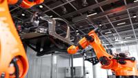 China KUKA KR TITAN ultra Industrial Robot Arm 1500kg 6-Axis Palletizing Robot 3226mm Reach 0.08mm High Precision for Heavy Industry for sale