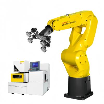 China High-Precision FANUC LR Mate 200iD/7L 7kg Payload 6-Axis Robot Arm for Assembly, Machine Tending and Material Handling for sale