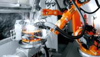 China KUKA KR 12 R1440-2 Arc HW E Arc Welding Robot Workstation Hollow Wrist with KA 350 for sale