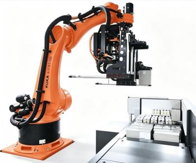 China Heavy-Duty 160kg Payload 1570mm Reach KUKA KR 160 R1570 Nano 6-Axis Industrial Robot for sale