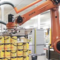 China 5 Axis Robotic Palletizer KUKA KR 140 R3200-2 PA 140kg 3195mm Reach Industrial Robot for sale