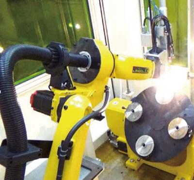 China FANUC Robot Arm M-10iD/16S Welding Robot MEGMEET Welding Power Source Torch for sale