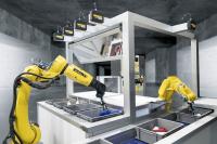 China FANUC Robot Arm M-10iD/16S Welding Robot MEGMEET Welding Power Source Torch for sale
