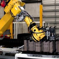 China Sheet Metal Bending Loading Unloading Robot FANUC R-2000iC/125L Power Distribution for sale