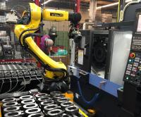 China High Speed Stable 6 Axis Robot Arm FANUC 10iD Series PLC Motor IP54 Max Payload 35kg for sale