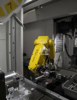 China FANUC LR Mate 200iD 6-Axis Industrial Robot Arm 7kg Payload 717mm Reach for 3C CNC for sale