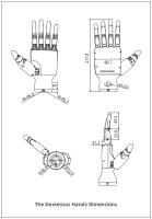 China High Precision Robot Gripper Human Bionic Dexterous Hand Inspire RH56DFX PLC 6 for sale