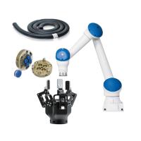China Collaborative 6-Axis Robotic Arm Yaskawa HC10DT with CNGBS Robot Gripper and Quick-Change Dress Pack for sale