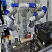 China Collaborative 6-Axis Robotic Arm Yaskawa HC10DT with CNGBS Robot Gripper and Quick-Change Dress Pack for sale